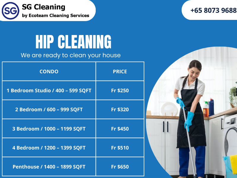 HIP Cleaning | SG Cleaning Services